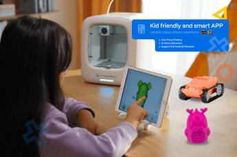 AOSEED X-MAKER JOY Starter Toy 3D Printer - Fun and Educational Printing for Kids | AOSEED