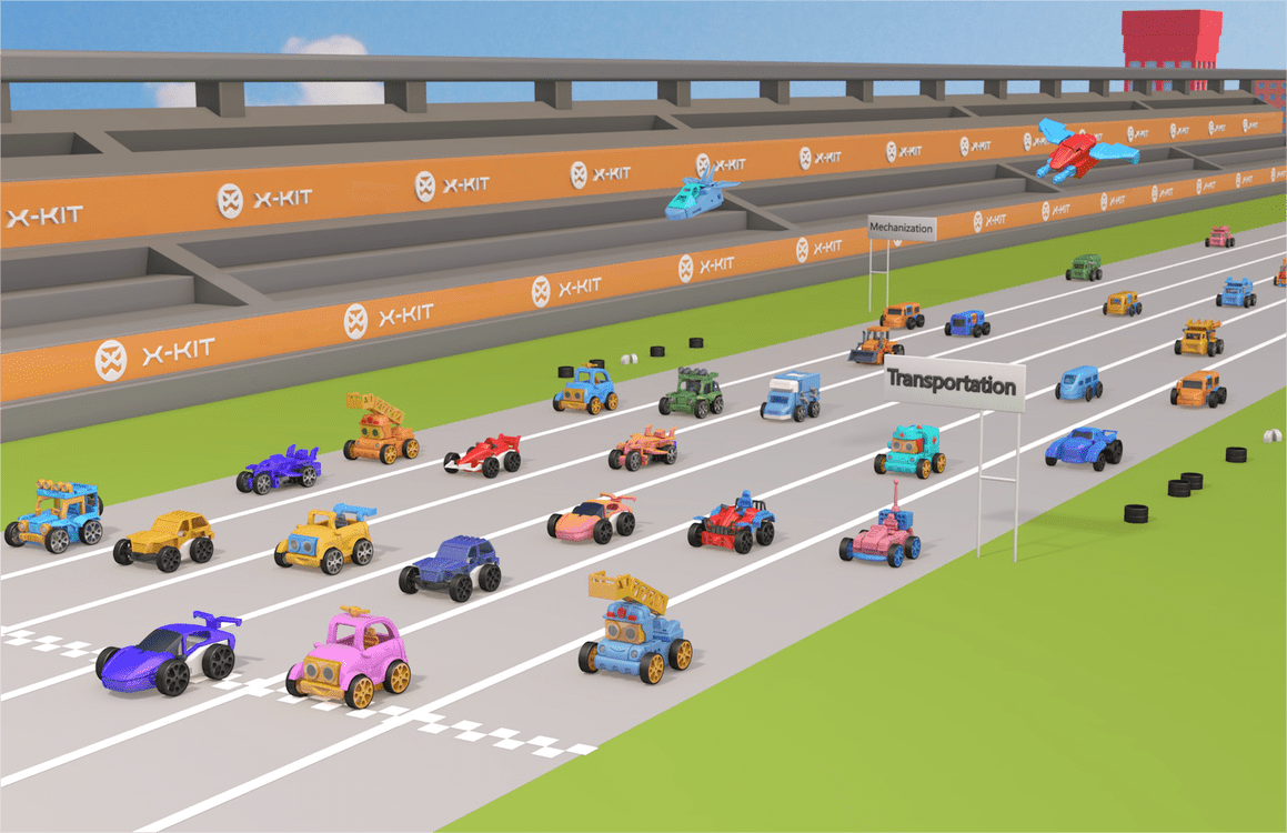 AOSEED X-KIT Robot Coding Toy - 3D Printer for Kids' Creative Learning ...