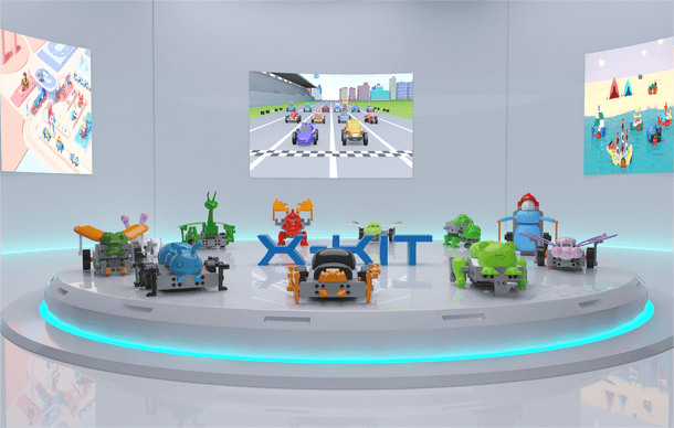 AOSEED X-KIT Robot Coding Toy - 3D Printer for Kids' Creative Learning ...