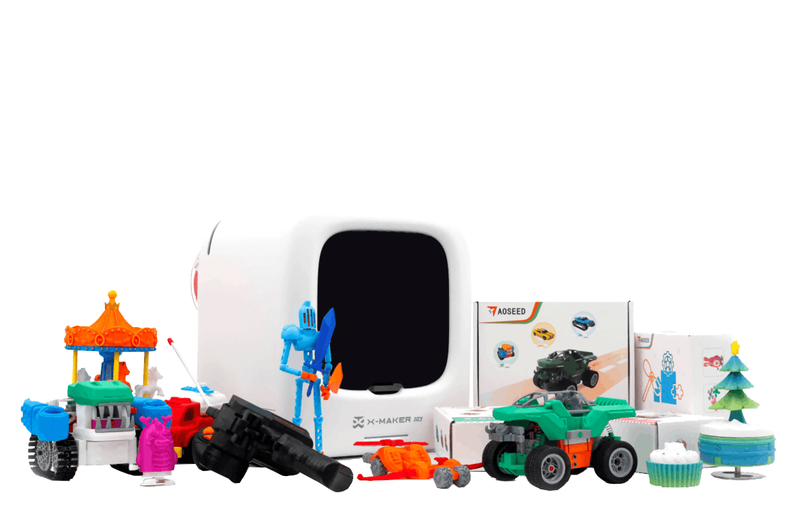 AOSEED X-MAKER JOY Starter Toy 3D Printer - Fun and Educational ...